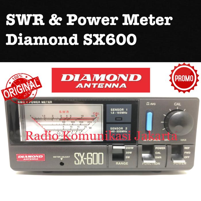 Jual Original Ori SWR & Power Meter Diamond SX600 SX-600 SX 600 Murah ...
