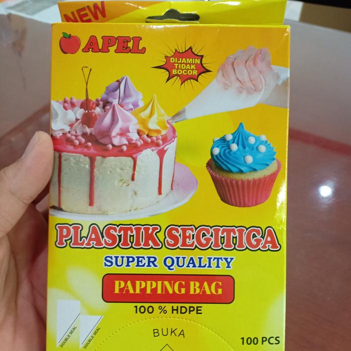 Jual plastik segitiga kue/ piping piping bag menghias kue - Jakarta ...