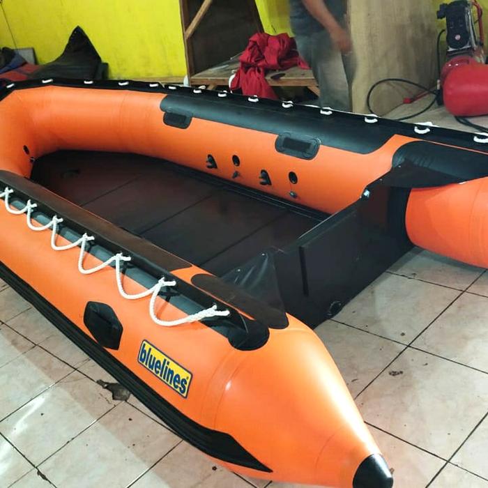 Jual Perahu Karet Bluelines Kapasitas 8 Orang - Rubber Boat Inflatable ...