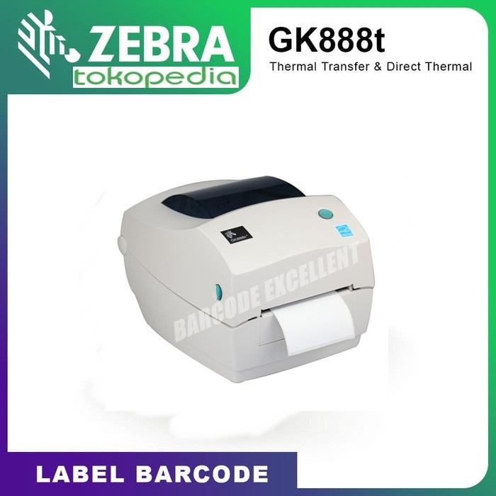 Jual ZEBRA GK888T | GK888 T | GK 888 T PRINTER BARCODE 203 DPI LIKE ...