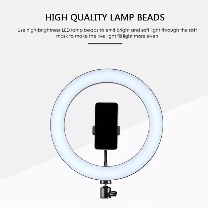 Jual RING LIGHT 26CM LAMPU SELFIE RING LED LAMPU RING 26 CM - Kota ...