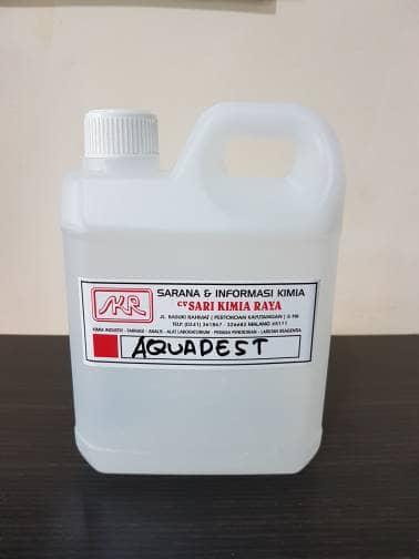 Jual Aquades / Akuades / Aquadest / Air Suling Packing Display | 1 ...