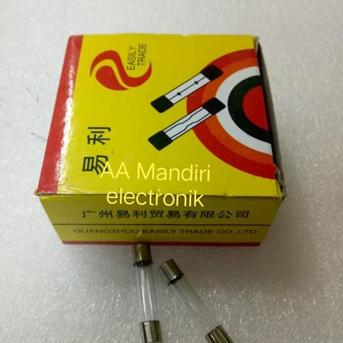 Jual sikring/fuse 30a 250v 6x30mm kaca (1box/100) - Jakarta Barat - AA ...