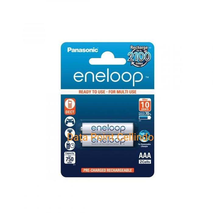 Jual Baterai Eneloop Aaa Isi 2 Rechargeable Battery A3 800mah Bp2 - Min ...