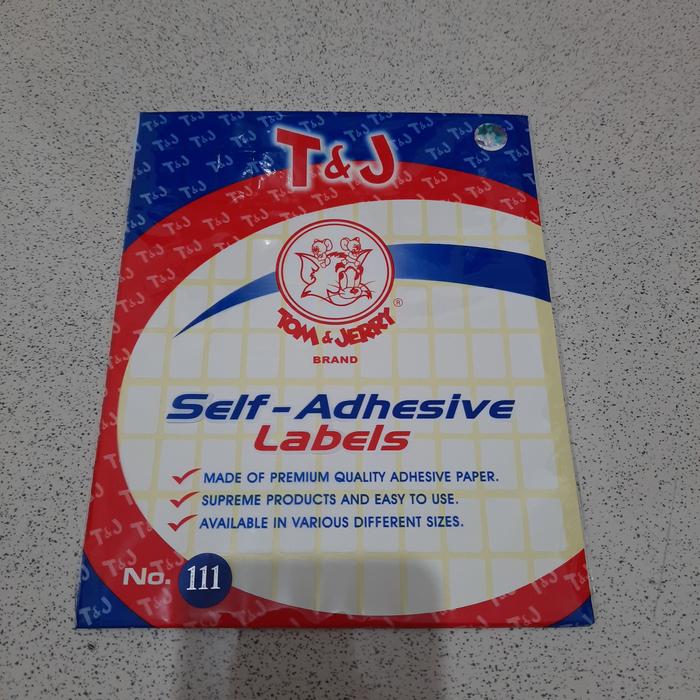 Jual Label Tom & Jerry 111 / Label Stiker Tom & Jerry No.111 - Jakarta ...