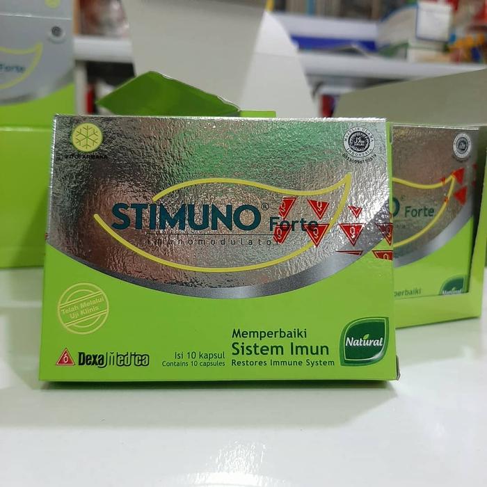 Jual [10 KAPSUL] STIMUNO FORTE / STIMUNO TABLET / VITAMIN MENINGKATKAN ...