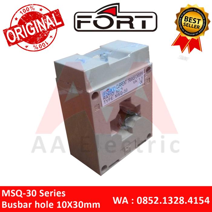 Jual Current Tranformer MSQ-30 Series / CT MSQ30 Series Fort - Jakarta ...
