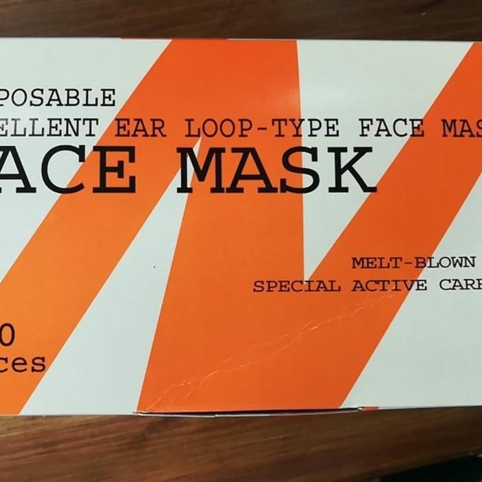 Jual Masker 4-Ply Karbon Aktif Face Mask Type Earloop Masker 4 Lapis ...