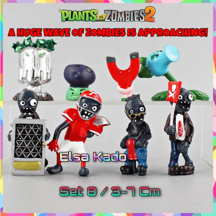 Jual Action Figure Plant Vs Zombie Set 8 Mainan Plants Vs Zombies ...