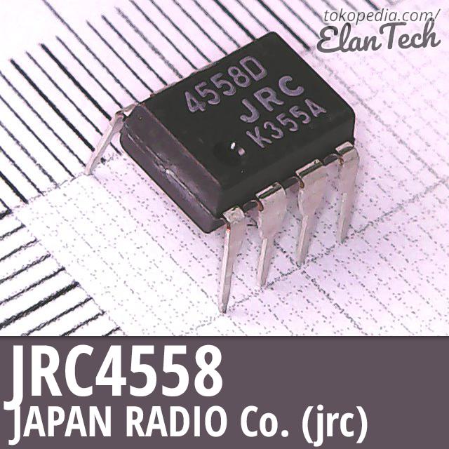 Jual JRC4558 / NJM4558 JRC NJM 4558 4558D Ori Original Asli Elantech ...