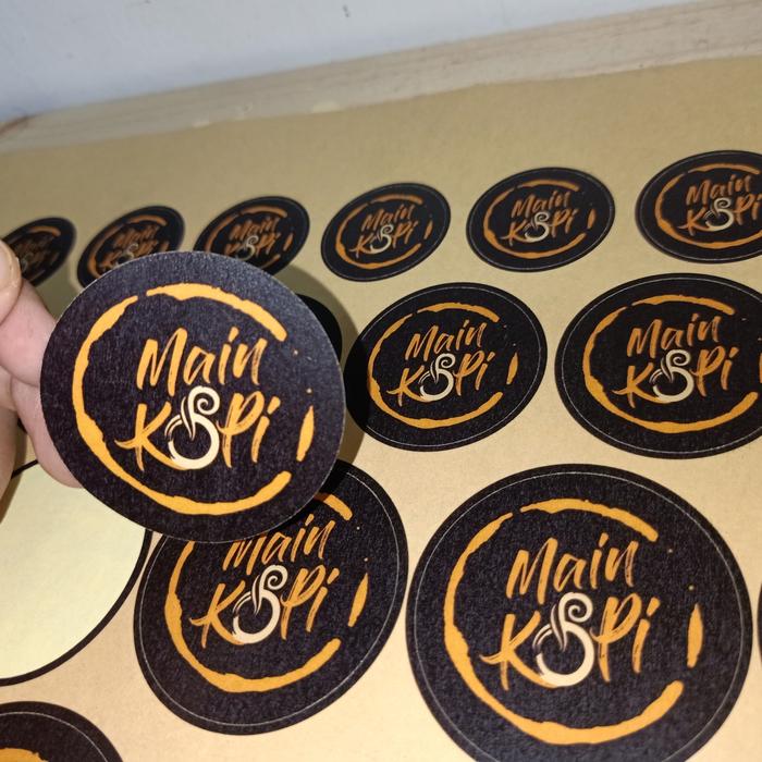 Jual Cetak stiker/sticker craft -Label makanan-Ukuran kertas A3+ Print ...