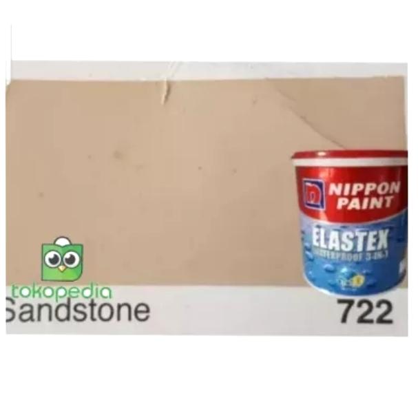 Jual Cat tembok pelapis anti bocor/Elastex waterproofing Sandstone 4 kg ...