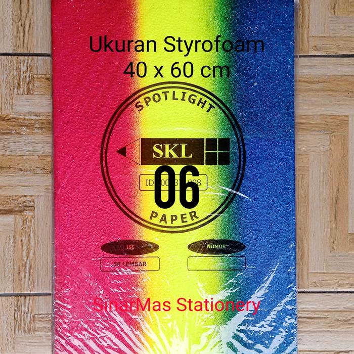 Jual Styrofoam - Sterofoam - Gabus - Lembar Warna Gradasi / Fantasi ...