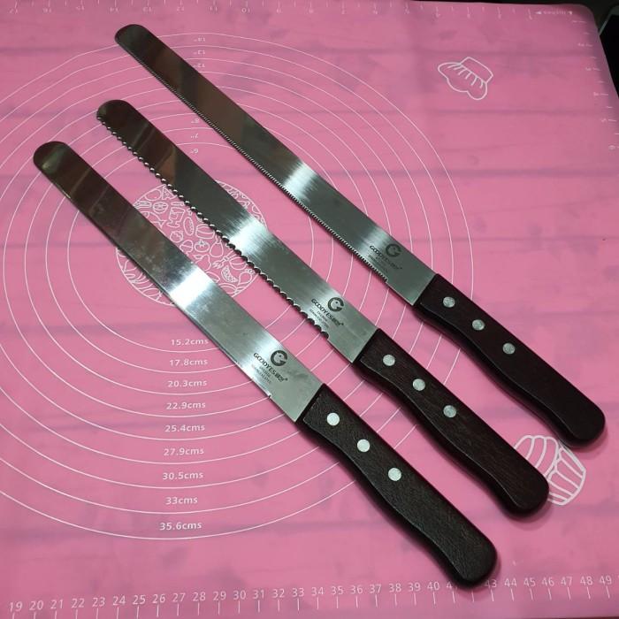 Jual Goodyes Stainless Bread Knife 10inch / Pisau Potong Roti Gagang ...