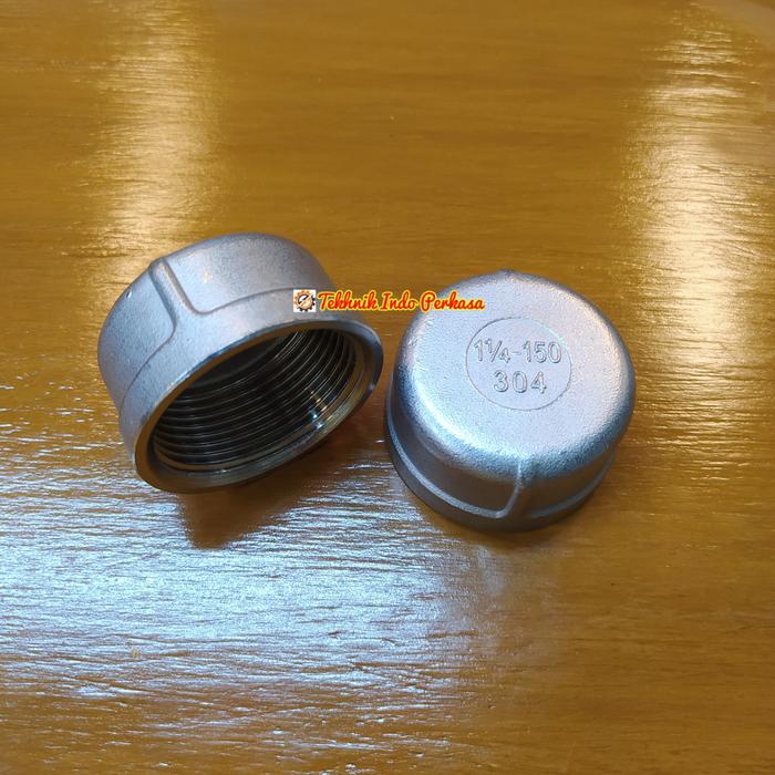 Jual End Cap Stainless SS304 Drat 1" Inch / Dop SS304 - Jakarta Barat ...