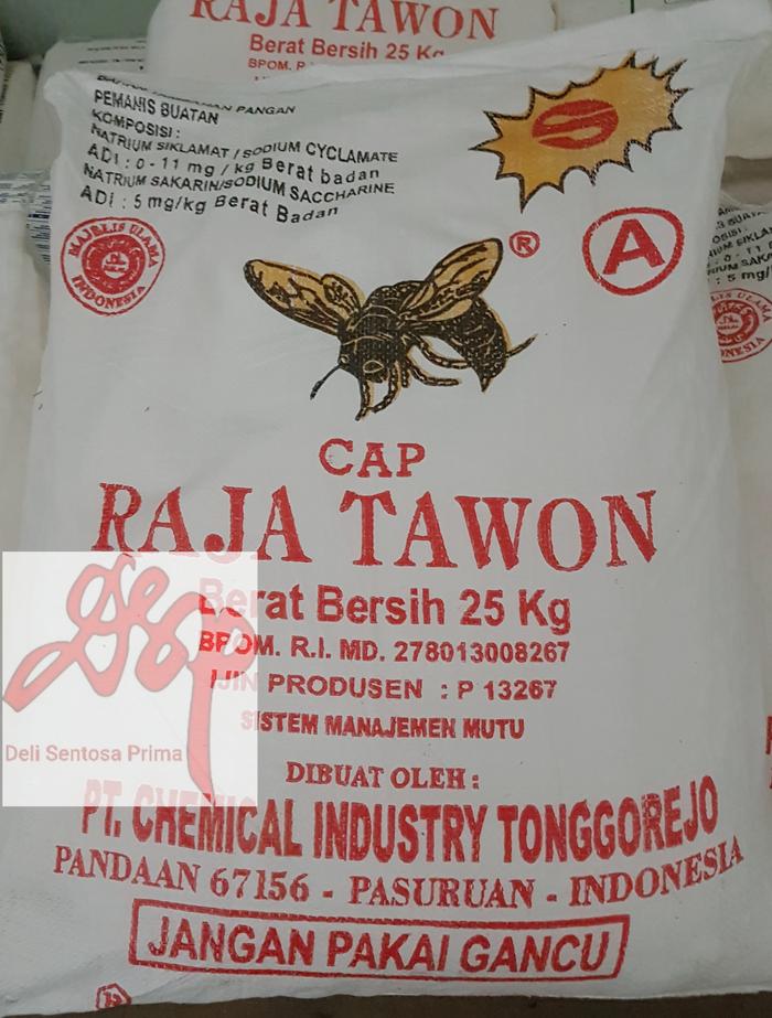 Jual Pemanis Makanan Natrium Siklamat & Sakarin Cap Raja Tawon Super A ...