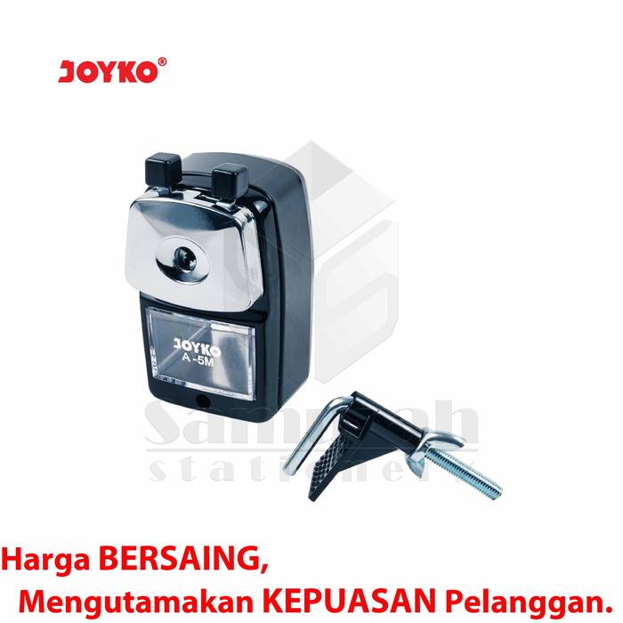 Jual Rautan Meja Putar Joyko A-5m Besi / A 5m Serutan Table Sharpener ...