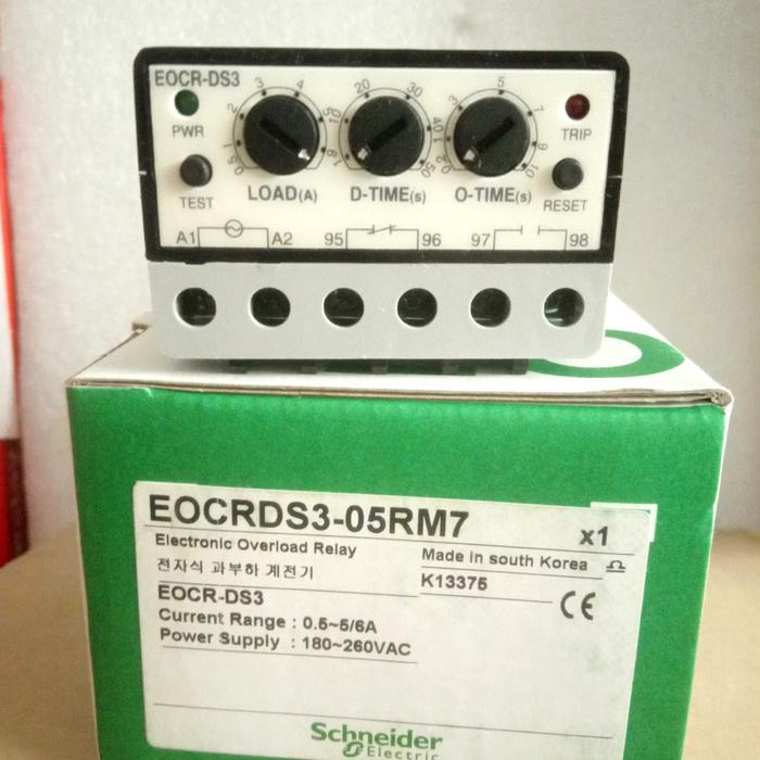 Jual EOCR-DS3 05RM7 Electronic Overload Relay Schneider EOCR-DS3 05RM7 - Jakarta Barat - Asfaira ...