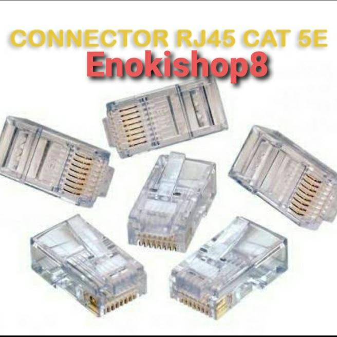 Jual Jack Konektor RJ45 - Kepala Kabel UTP LAN RG45 - Jakarta Pusat ...