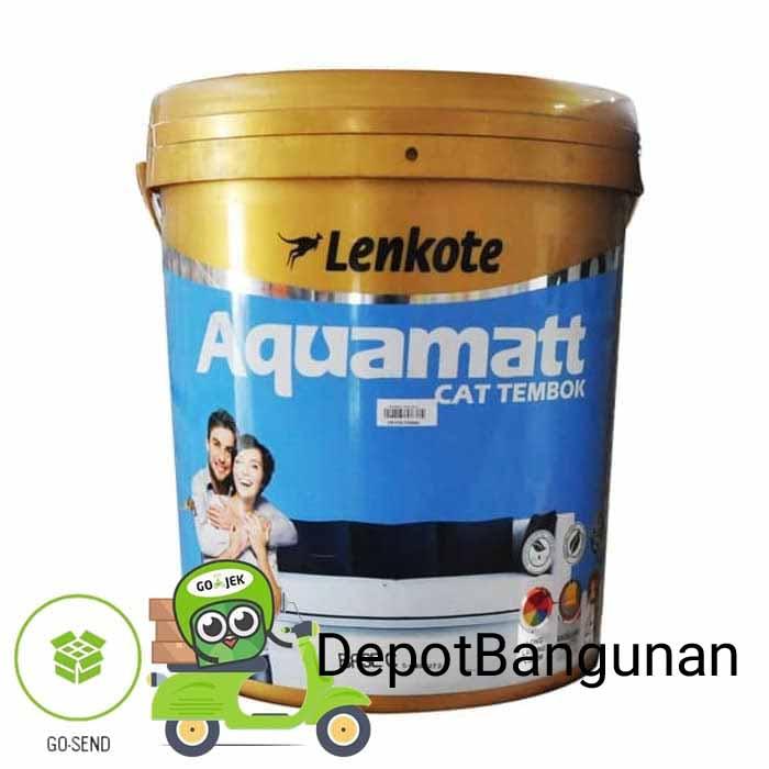 Jual CAT AVIAN BRAND CAT TEMBOK LENKOTE AQUAMATT INTERIOR SUPER WHITE ...
