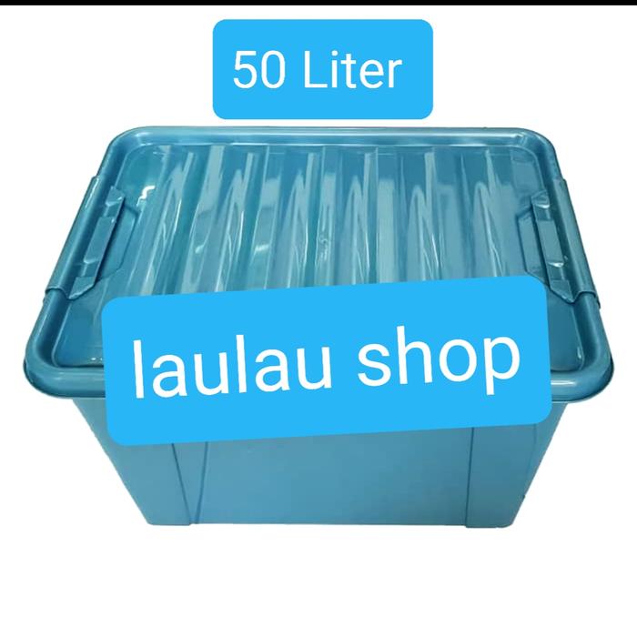 Jual BOX CONTAINER 50 LITER CPM TANAKA / KONTAINER TEMPAT BARANG ...
