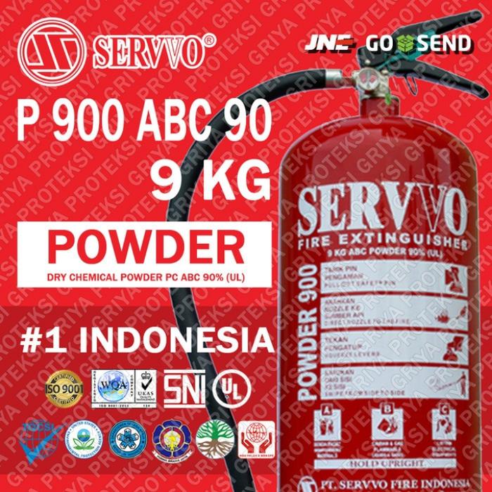 Jual APAR SERVVO 9 KG ABC 90 POWDER P 900 PEMADAM API FIRE EXTINGUISHER - Jakarta Barat - PJS ...