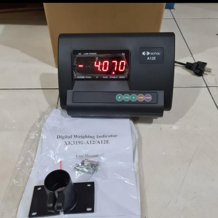 Jual Indicator sonic a12e / INDICATOR TIMBANGAN DIGITAL / A12E ...