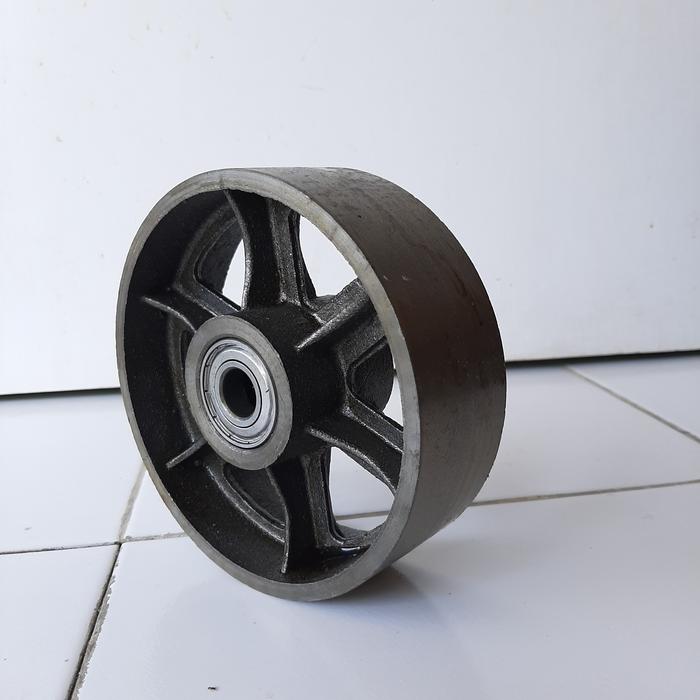 Jual RODA BESI 6 INCH WHEEL ONLY DOUBLE BEARING - Kab. Sidoarjo - aneka ...