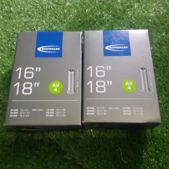 Jual Ban dalam sepeda SCWHALBE AV4 16 - 349 pentil besar brompton pikes dll - Kota Malang ...