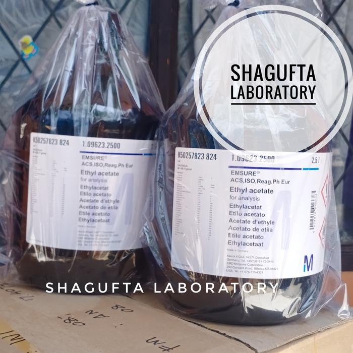 Jual ETHYL ACETATE 2.5L For Analysis / ETIL ASETAT - MERCK 109623 ...