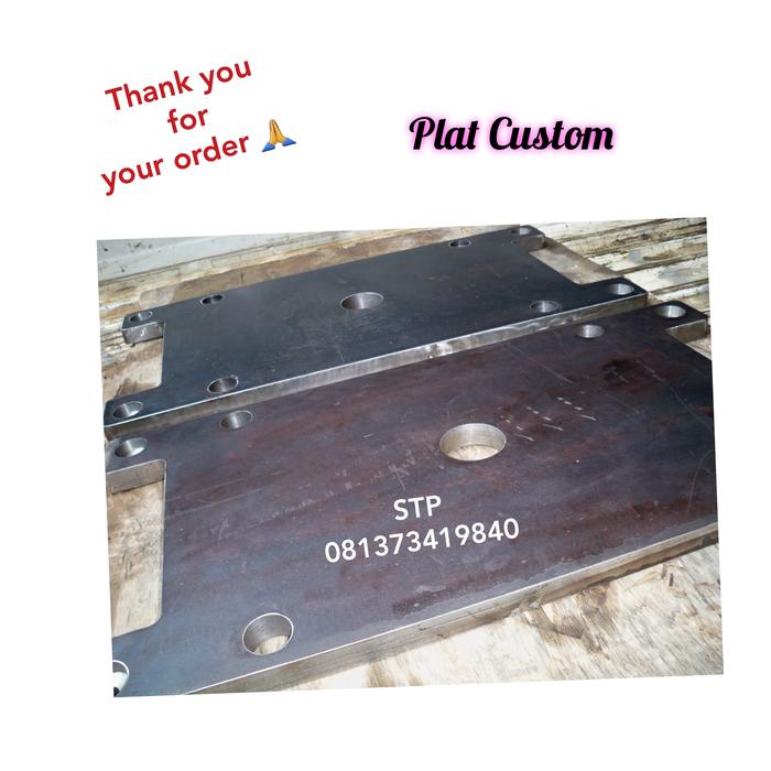 Jual Plat Besi Custom. Profil Plat Besi. Base Plate. Mild Steel ...