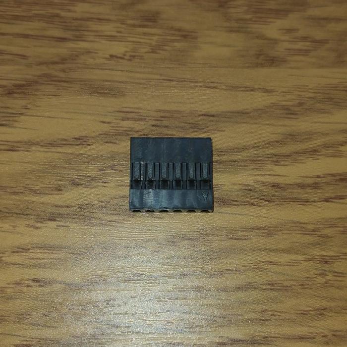 Jual Black Housing 6 Pin Connector 2.54 Dupont Jumper Head 6 Pin - Kab ...