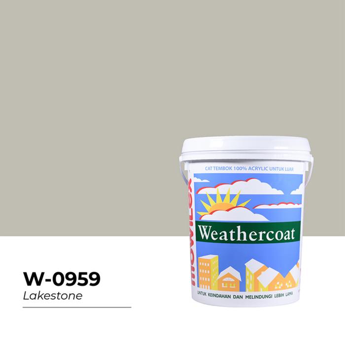 Promo Mowilex Weathercoat Lakestone W0959 20L Pail Ready Mix Cat ...