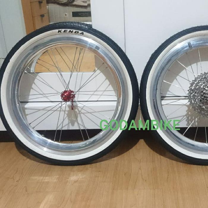 Jual pelek velg rim sepeda lipat mini ukuran 20 inch 406 alexmoulton ...