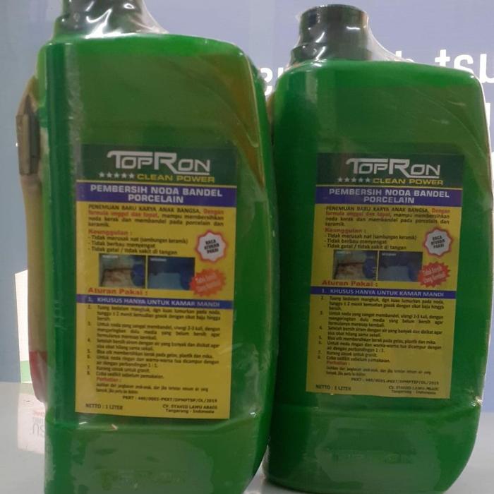 Jual Top Ron / Topron Pembersih Keramik Lantai Kamar Mandi Noda Bandel ...