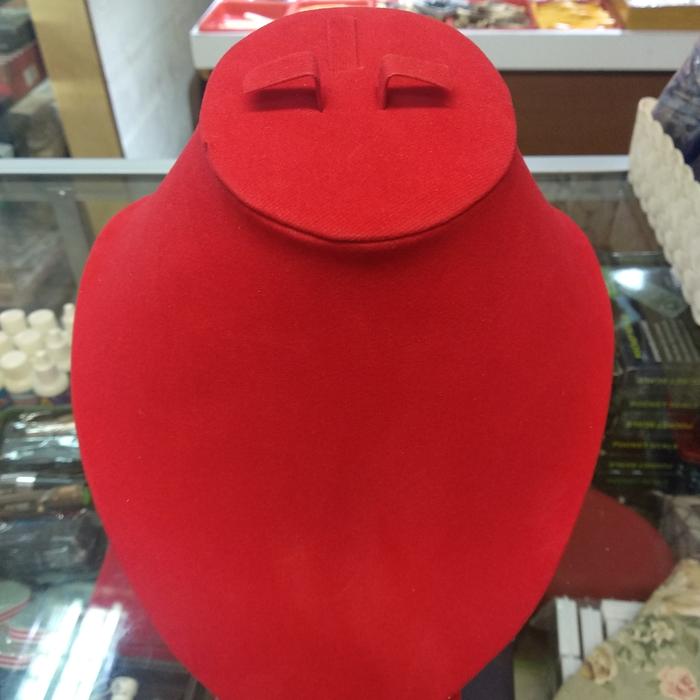 Jual DISPLAY KALUNG BENTUK LEHER | DISPLAY PATUNG KALUNG UKURAN KECIL ...