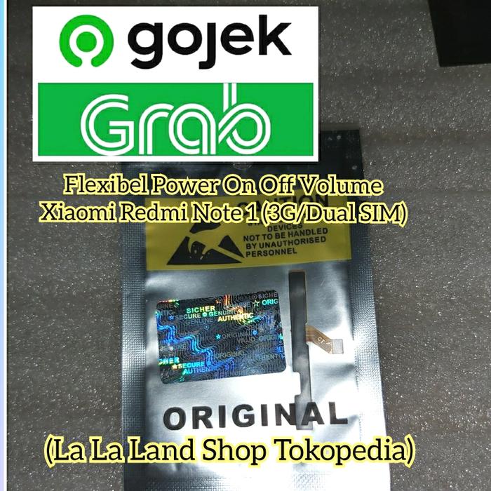 Jual Flexibel Power On Off Volume Xiaomi Redmi Note 1 (3G/Dual SIM ...