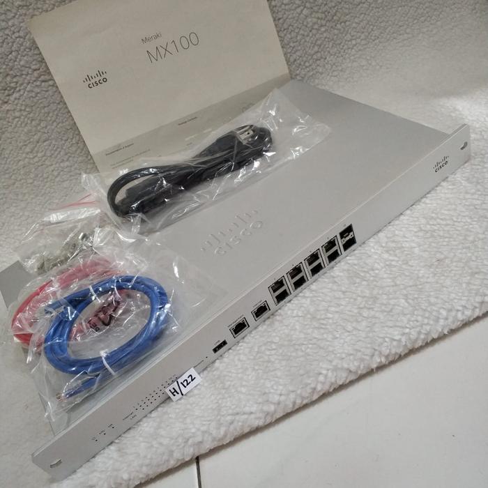 Jual CISCO MERAKI MX100 CLOUD MANAGE SECURITY APPLIANCE - Kota Surabaya ...