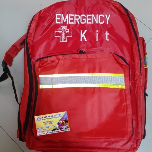 Jual Tas Ransel P3k Merah Emergency Kit + isi Lengkap First Aids Tipe C ...