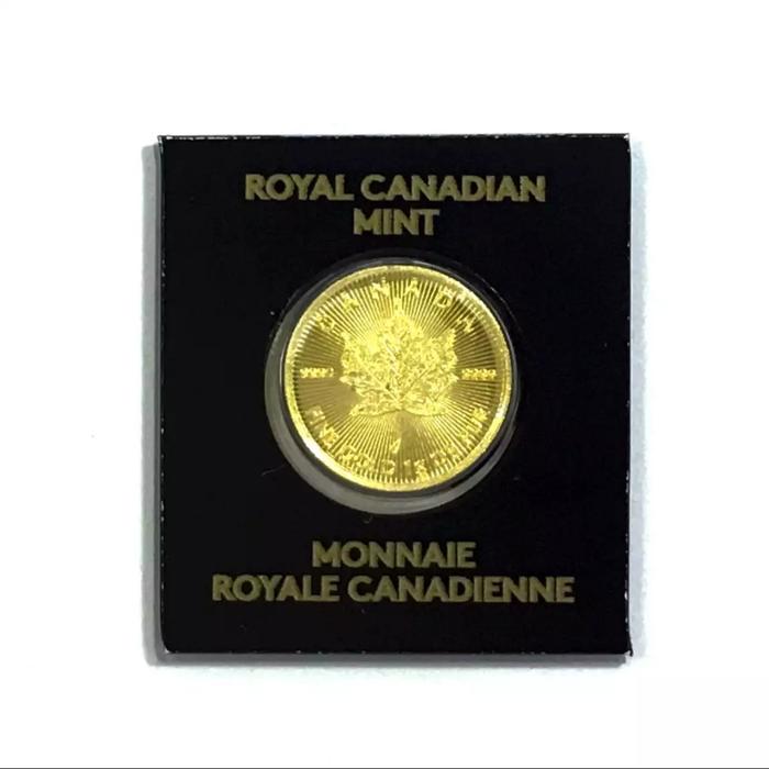 Jual Royal Canadian Pure Gold Coin Maple Leaf Emas 1 Gram - Kota ...