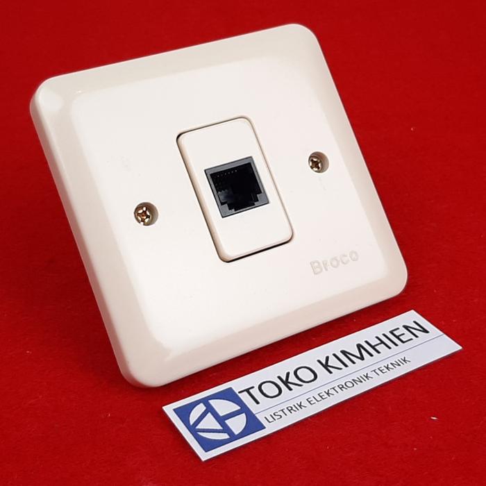 Jual SOCKET TELEPON BROCO 5171 UREA - Kota Bandung - Kimhien | Tokopedia
