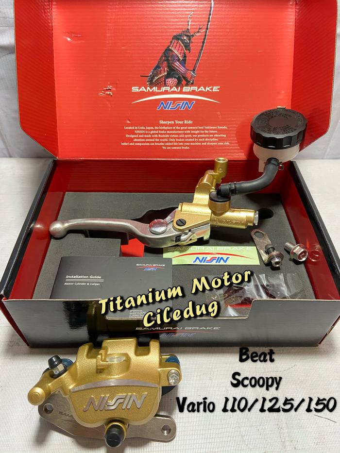 Jual Paketan Master Rem Plus Kaliper NISSIN SAMURAI BEAT / VARIO / SCOOPY - Kota Tangerang ...
