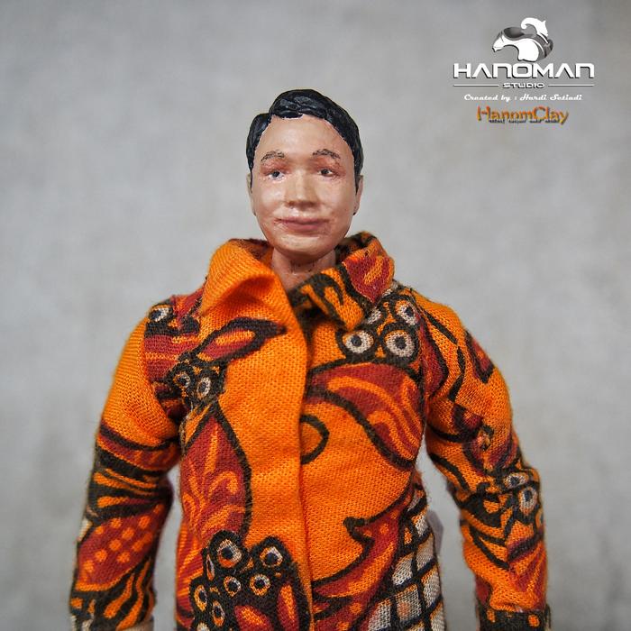 Jual Figure avatar karakter kemeja batik handmade bukan shf|mattel ...