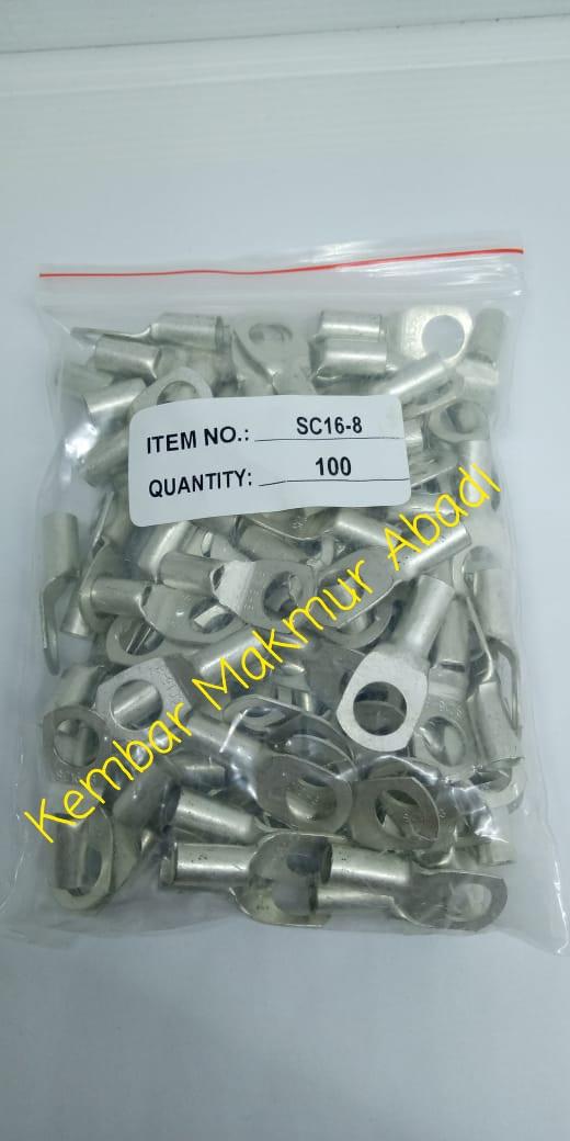 Jual Kabel Skun SC/Skun Kabel SC 16-8/Cable Lug/ Scun Cable 16-8mm -100 pcs - Jakarta Barat ...