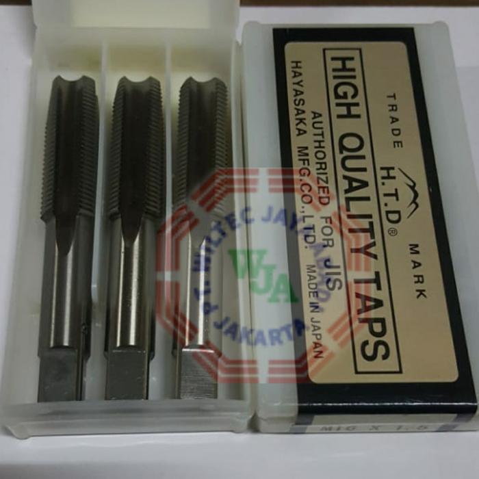 Jual Hand Tap M7 x 1 (HSS) merk HTD Hayasaka Japan - Jakarta Barat ...