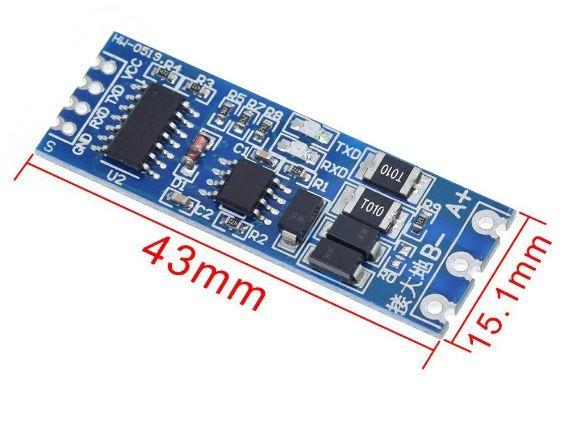 Jual SCM TTL to RS485 Converter 485 to Serial UART USART Automatic Flow ...