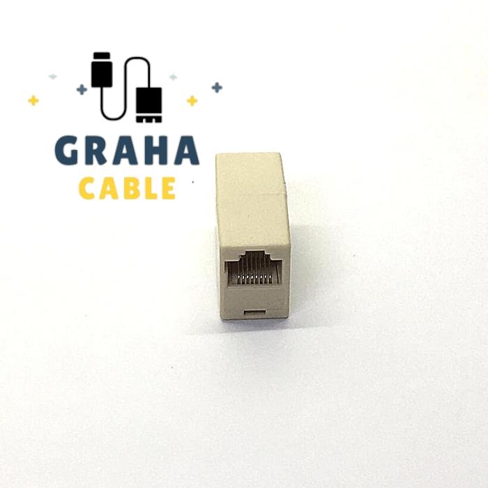 Jual Barrel Sambungan Kabel LAN RJ45 - Jakarta Timur - Graha Cable ...