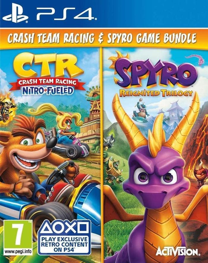 Promo PS4 CTR Crash Team Racing + Spyro: Reignited Trilogy (R2 ...