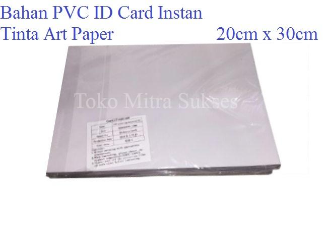 Jual Bahan PVC Id Card Instan Tinta Art Paper - Jakarta Barat - Toko ...