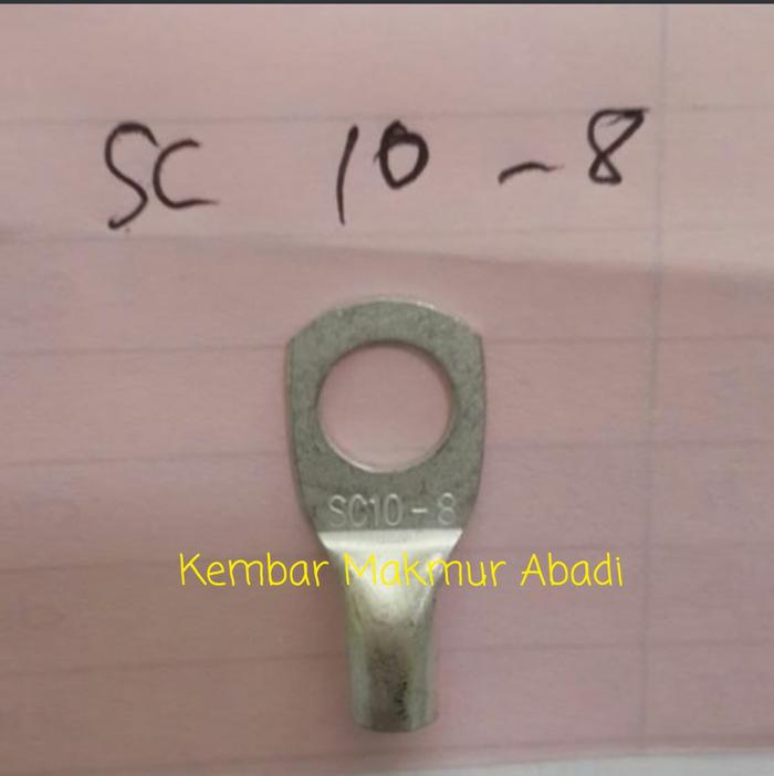 Jual Kabel Skun SC / Skun Kabel SC 10-8 / Cable Lug / Scun Cable 10-8mm ...